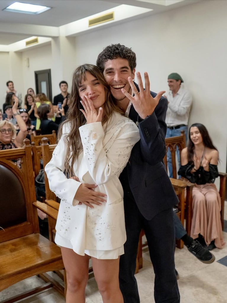 El Purre y Malena Ratner se casaron por civil: el emotivo video del momento | Ciudad Magazine