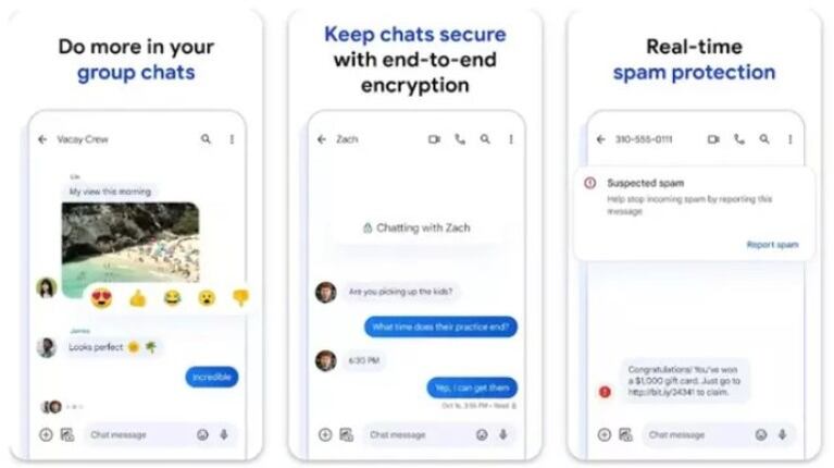 Google Mensajes introduce nuevos verificadores de envío y recibo de ...