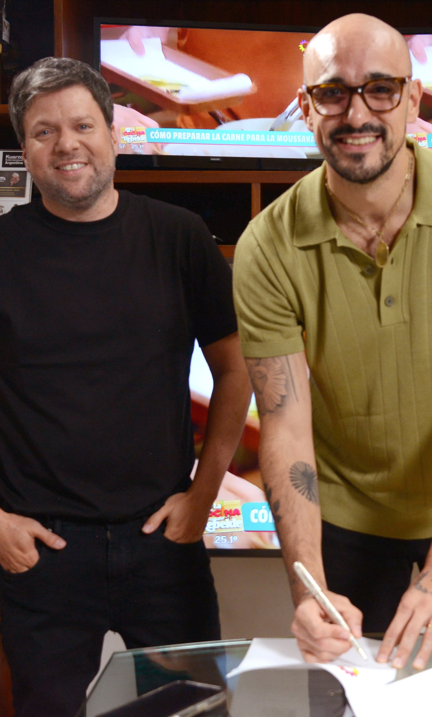 Abel Pintos firmó contrato y será jurado del nuevo programa de Guido ...