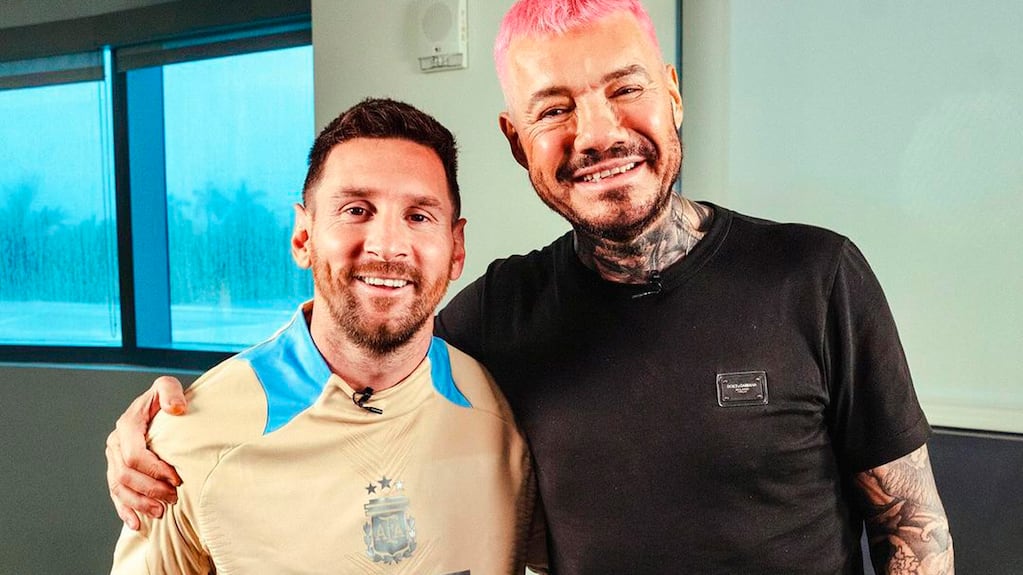 Marcelo Tinelli mostró su impresionante nuevo tatuaje de Leo Messi y la Copa del Mundo: el video ...