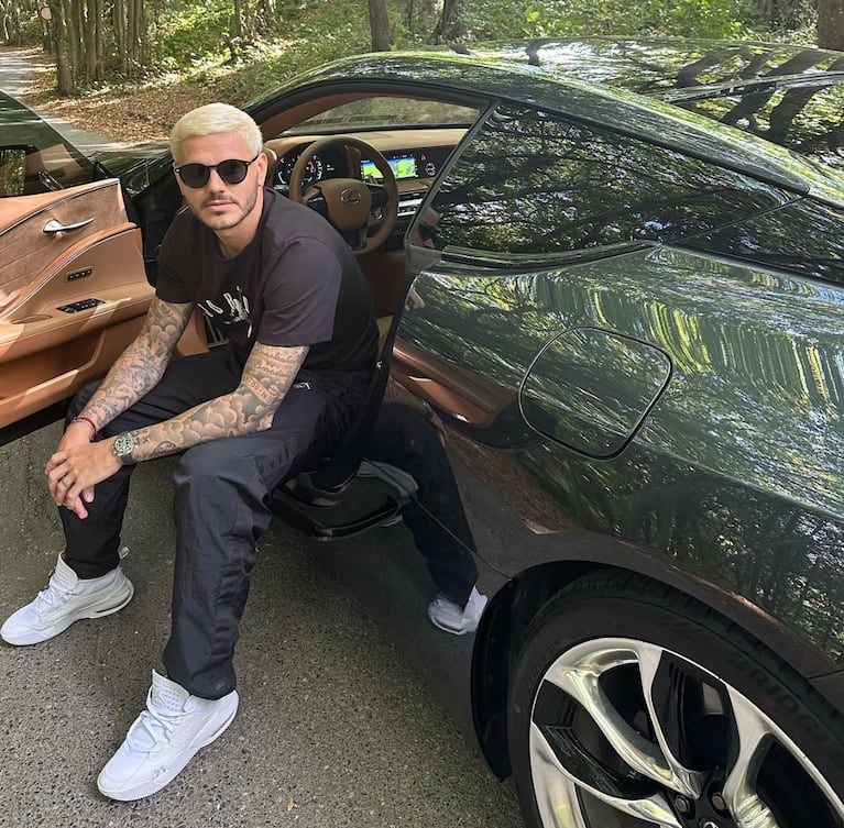 Mauro Icardi se compró un auto con Inteligencia Artificial: cómo ...