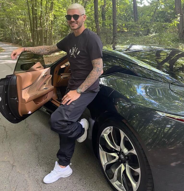 Mauro Icardi se compró un auto con Inteligencia Artificial: cómo ...