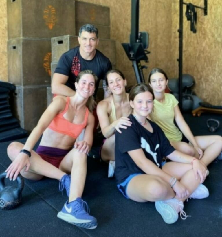 Mica Viciconte entrenó fuerte con Fabián, Indiana, Sienna y Luca Cubero ...
