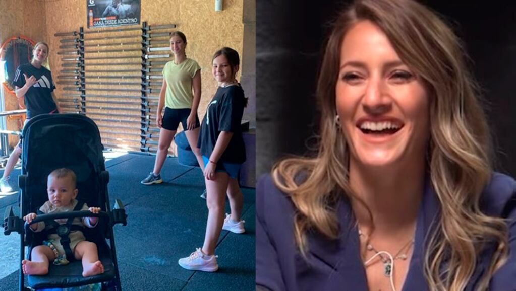 Mica Viciconte entrenó fuerte con Fabián, Indiana, Sienna y Luca Cubero ...