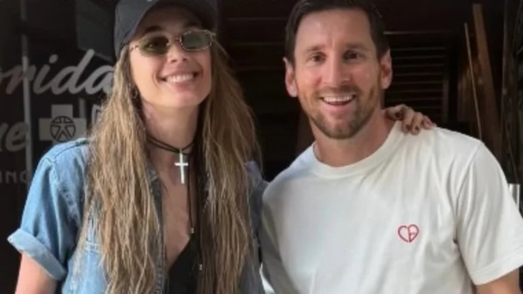 Las fotos de Chechu Bonelli y sus hijas con Lionel Messi: “Gracias por ...